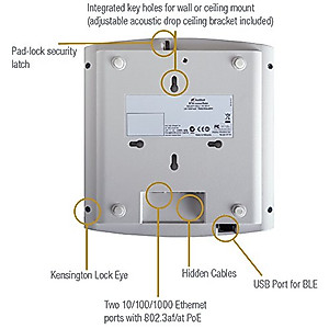 Ruckus Wireless ZoneFlex R600 Access Point (Dual-Band, 802.11ac, MIMO 3x3:3) 901-R600-US00