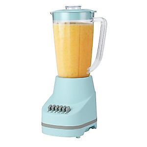 6 Speed Blender with 48 ounce Jar,1.5L jar,Aqua Sparkle