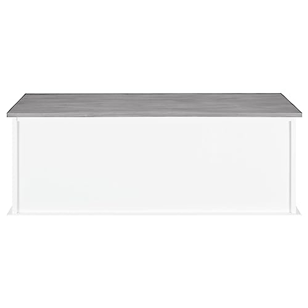 Coaster Home Furnishings Alma 3-Drawer Storage Bench White and Weathered Grey