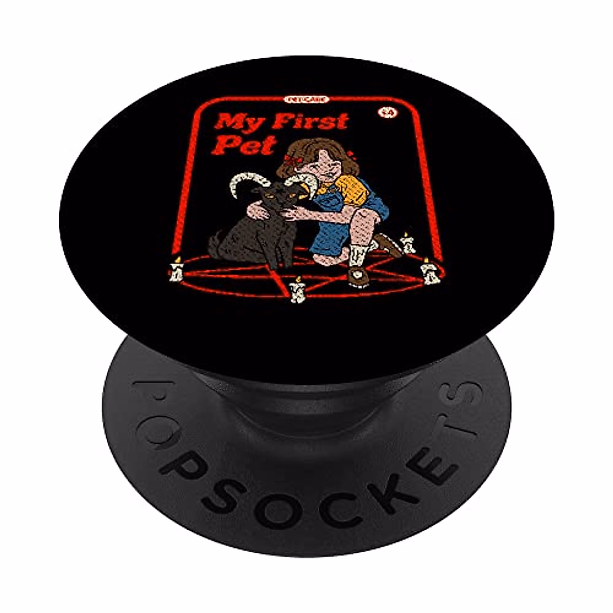 My First Pet Vintage Horror Goth Occult Childgame PopSockets Swappable PopGrip