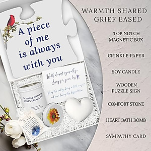 Sympathy Gift Baskets - Sorry for Your Loss Gifts, Unique Sympathy Gifts for Loss of Loved One, Mom, Dad. In Loving Memory Condolences Gift Basket for Loss, Memorial, Bereavement & Grieving Gifts