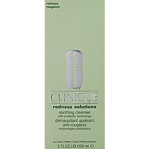 Clinique Redness Solutions Soothing Cleanser for Unisex, 5 Ounce