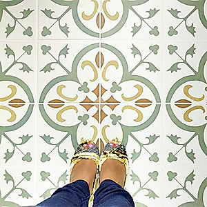 Merola Tile Revival Memory 7-3/4" x 7-3/4" Ceramic Floor and Wall Tile