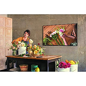 SAMSUNG UN55RU7100FXZA Flat 55-Inch 4K UHD 7 Series Ultra HD Smart TV with HDR and Alexa Compatibility (2019 Model)