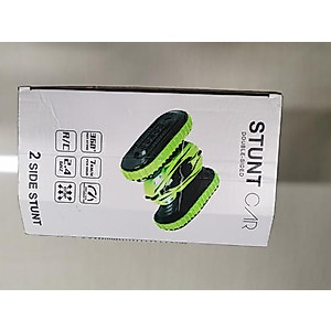 2-in-1 Remote Control Car, Rechargeable Remote Control Crawler for Kids Age 3 Years and up, Changeable Wheels, Double-Side 360° Flips, LED Headlights, Fast Stunt Toy Race Cars for Toddlers-Blue