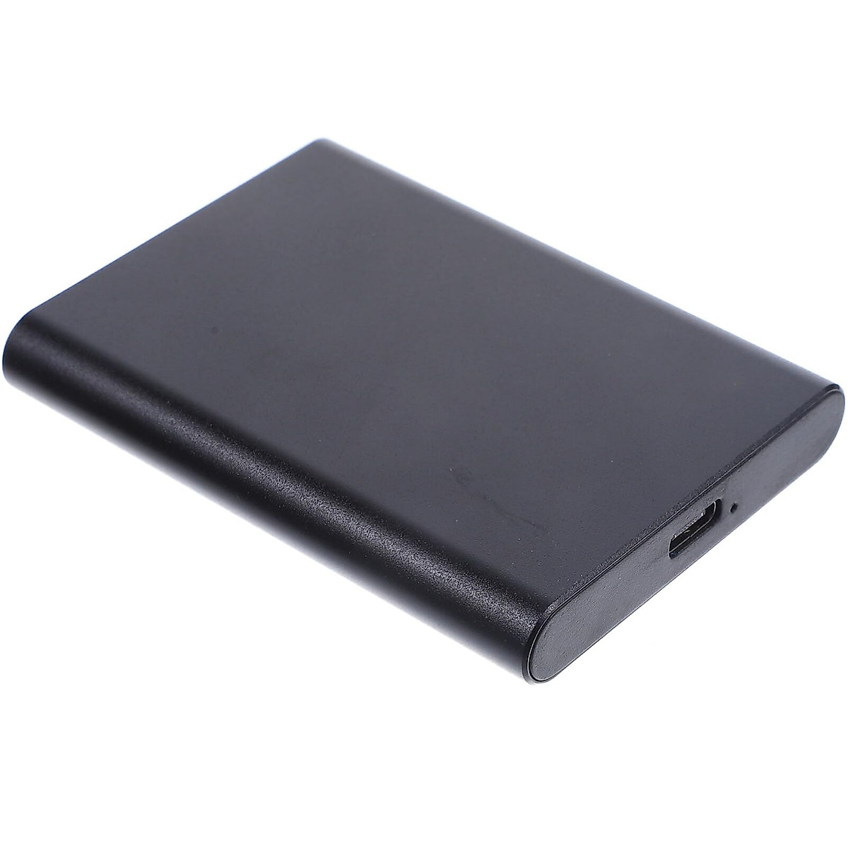 Hemobllo 64GB Portable External SSD - Mini External Solid State Drive USB 3.1 Type C External SSD Data Transfer USB C External Hard Drive for PC, Laptop, Phones, Black