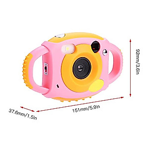 GOTOTOP Selfie Mini Camera,Children HD Digital Video Camera for Toddler, Christmas Birthday Gift for Kids(Pink)