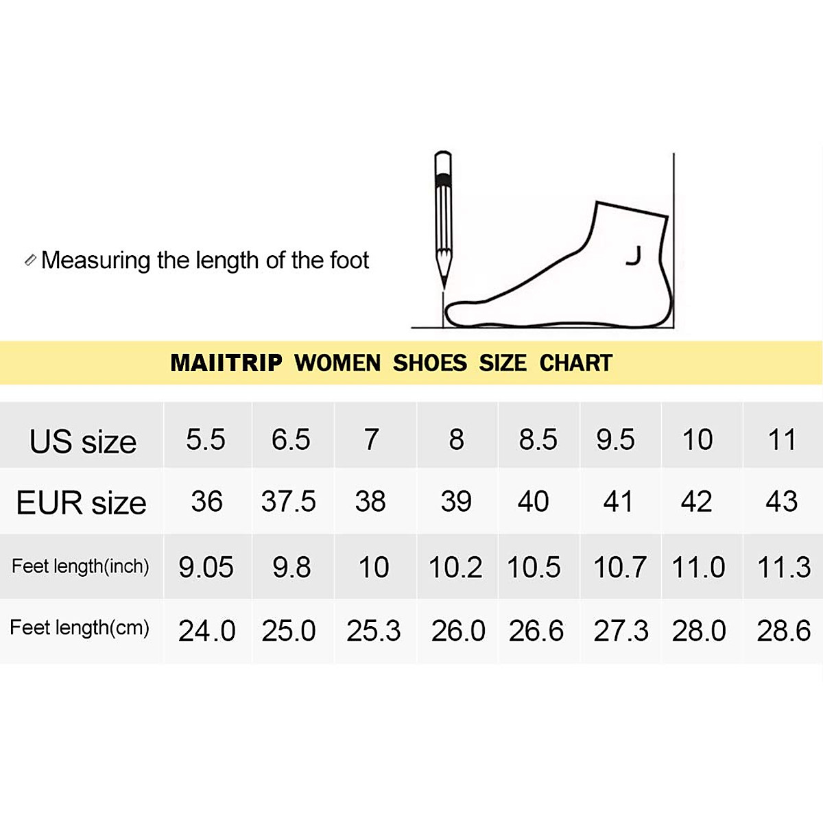 MAIITRIP Slip on Sneakers for Women Black Walking Non Slip Shoes Casual Light Comfort Ladies Tennis Nursing Athletic Fall Shoes,Size 8