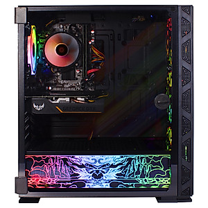 Veno Scorp Budget Gaming PC 22” Bundle Intel Core i3-8GB RAM - 500GB HDD – GT 710 2GB NeonZilla ARGB Gaming Case - WINDOWS 10