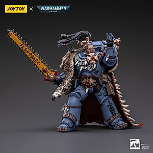 JoyToy Warhammer 40,000 1/18 Action Figure Space Wolves Ragnar Blackmane Model
