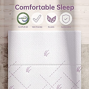 TeQsli Folding Mattress Twin Size, 4-Inch Foldable Mattress, Tri-Fold Gel Memory Foam Mattress with Washable Cover, Portable Mattress for Traveling, Camping, Guest Bed