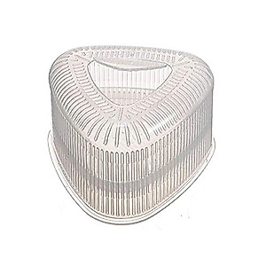 kxkxvovo Triangle Sushi Mold Form Sushi Mold Onigiri Rice Mold DIY Tool, White 2 pcs