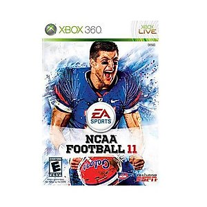 New Electronic Arts Ncaa Football 11 Sports Game Complete Product Standard 1 User Xbox 360