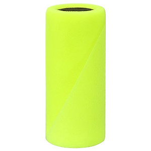 Falk Fabrics Tulle Spool, 6-Inch by 25-Yard, Neon Yellow