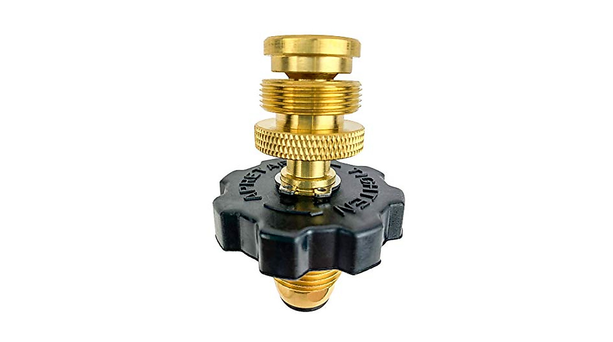 BlueFire Universal Propane Tank Adapter - Convert QCC1 to CGA 600