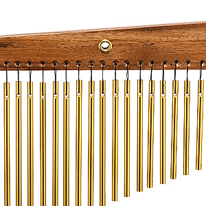 Meinl Percussion CH27ST Gold Anodized Aluminum Alloy Studio Single Row Chimes, 27 Bars