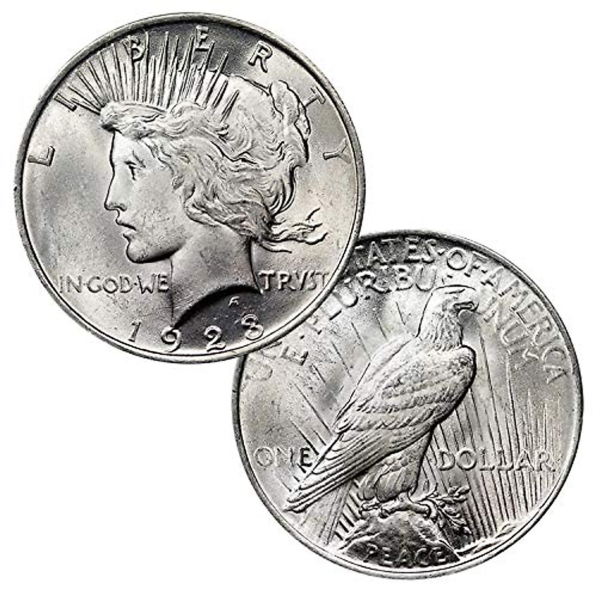 Silver Peace Dollar $1 BU