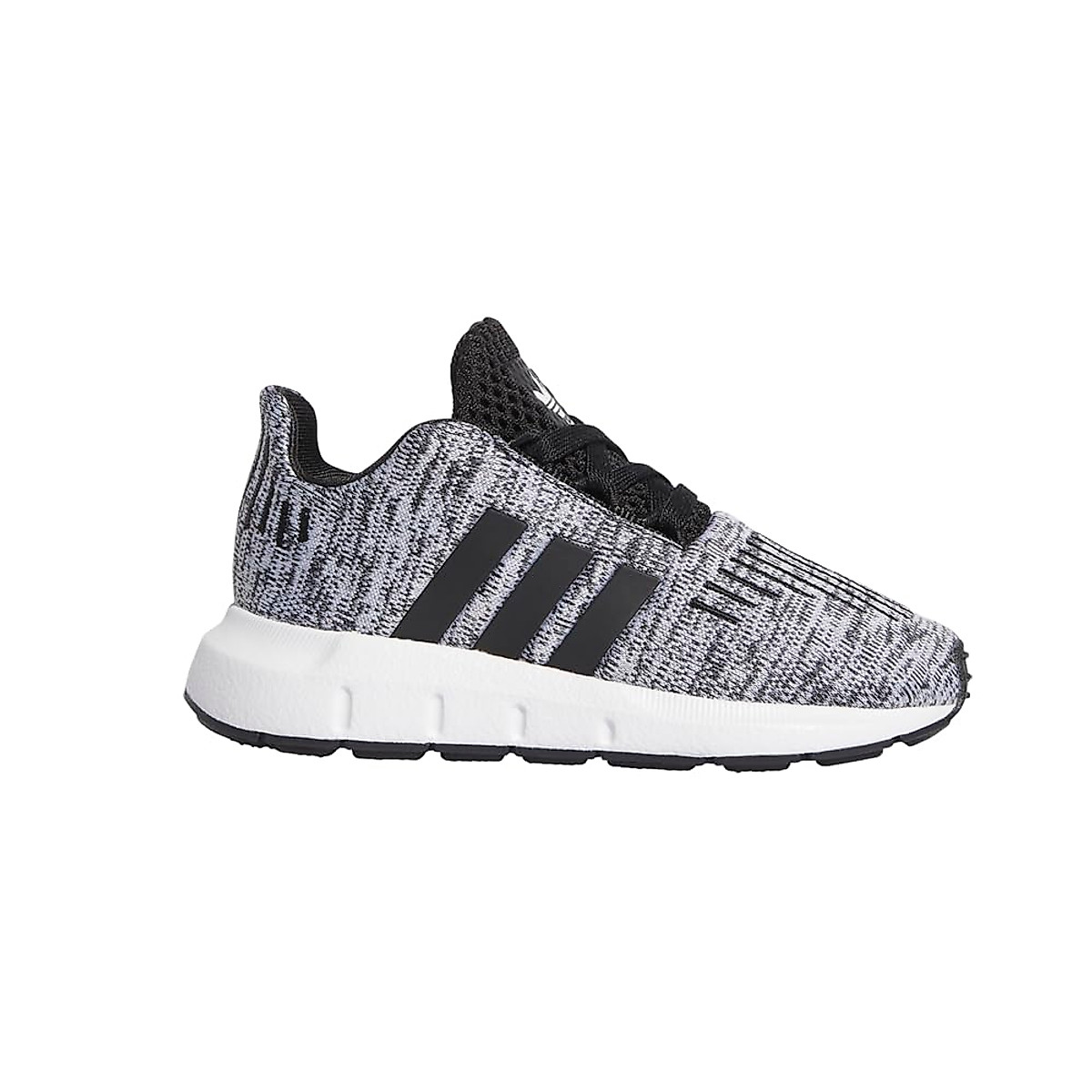 adidas Originals baby boys Swift Run Sneaker, White/Black/Black, 6.5 Toddler US