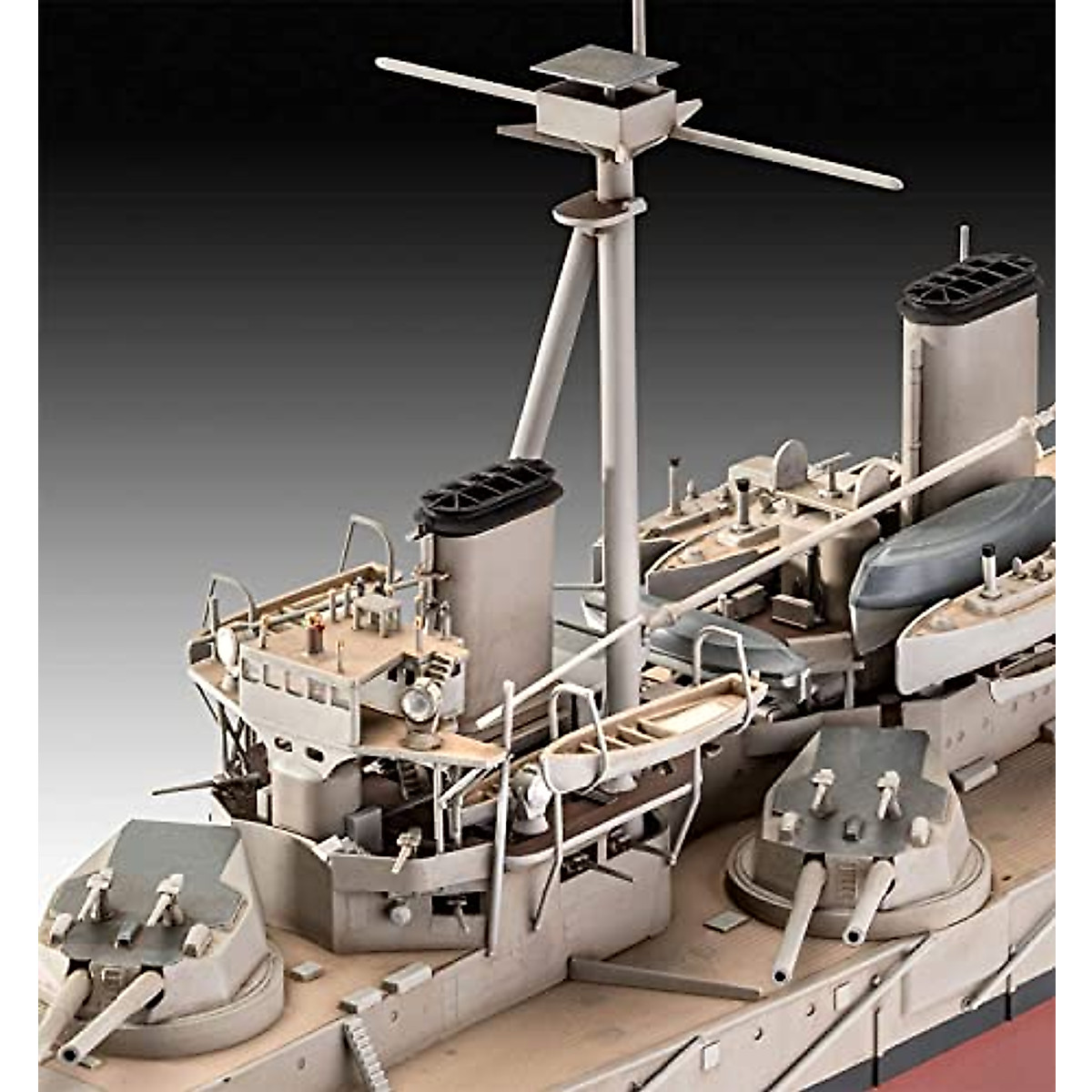 Revell 05171 HMS Dreadnought Plastic Model kit 1:350 Scale, Unpainted