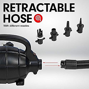 ChampionPlus Electric Air Tumble Track Pump InflatablesTumbling Mat Gymnastics/Flooring/Tumbling/Yoga/Taekwondo/Exercise Gym Fitness Tumbling Mat 110-120V