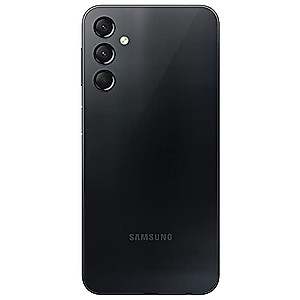 SAMSUNG Galaxy A24 Dual SIM (128GB, 4GB) 6.5" 90Hz AMOLED, Octa-Core (6nm), 50MP Triple Camera, 4G Volte (GSM Unlocked for T-Mobile, Metro, Global) International Model A245M/DSN (w/ 256GB SD, Black)
