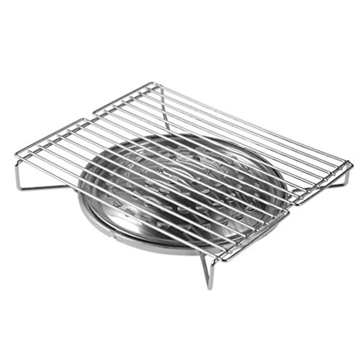 Portable Barbecue Grill Multi-Purpose Gas Burner Grill Rack Stove Top Grill Barbecue Stove for Home Kitchen