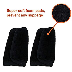 COOLBEBE Car Seat Straps Shoulder Pads for Baby Kids, Super Soft Seat Belt Covers for All Car Seats/Pushchair/Stroller/High Chair