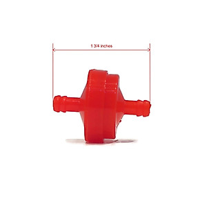 (Pack of 12) Fuel Filters Replacement for Toro 42-5240, 425240, 56-6360, 566360 Inline 1/4"