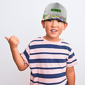 Teenage Mutant Ninja Turtles Boys Baseball Cap, TMNT Kid Adjustable Cotton Hat Multicolor