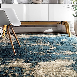 nuLOOM Vintage Lindsy Area Rug, 3' x 5', Blue