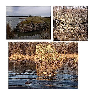 Camouflage Net Camo Netting Blinds Dual Mesh for Hunt Decor Courtyard Sunshade Camp Photo Farm Factory Shelter Car Concealment Party Exhibit Backdrop Paintball Curtain Ceiling Fence Canopy Cover