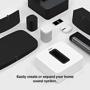 Sonos One 2 Pack (Gen 2) Smart Speaker with Built-in Alexa Voice Control, Wi-Fi, Black