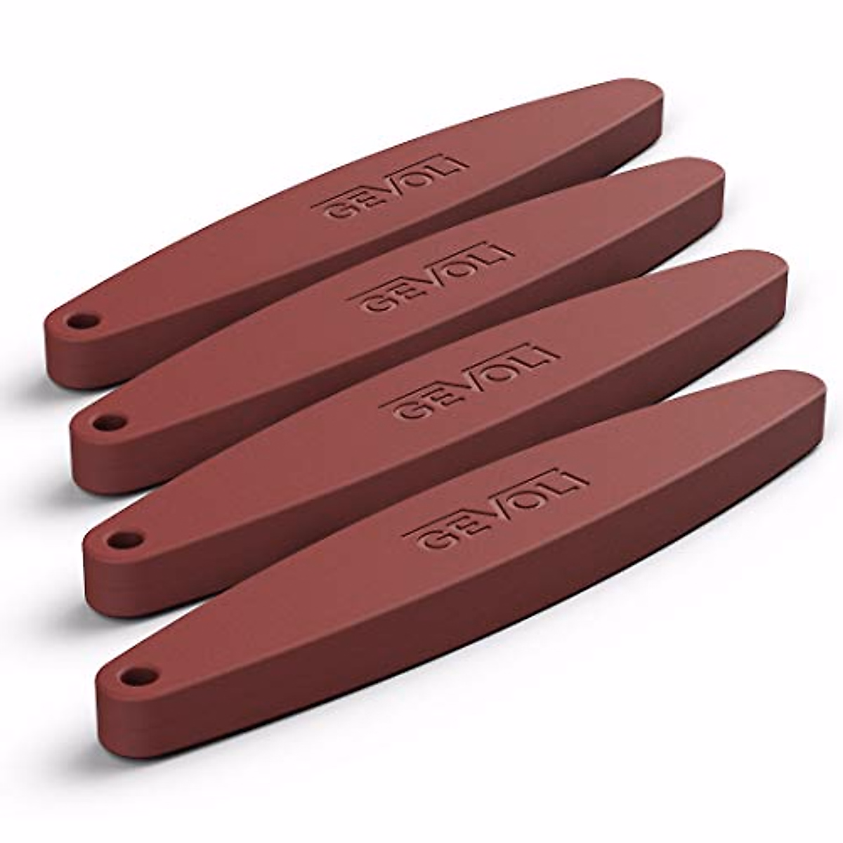 Gevoli Sous Vide Weights, 4 Pack (Stain-Proof) Immersion Cooker Bag Weights - Improved Food Submersion vs Racks - Safe Food Grade BPA Free Silicone