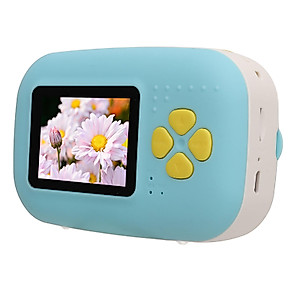 Childrens Camera, Print Camera, Built-in Head Sticker for Home