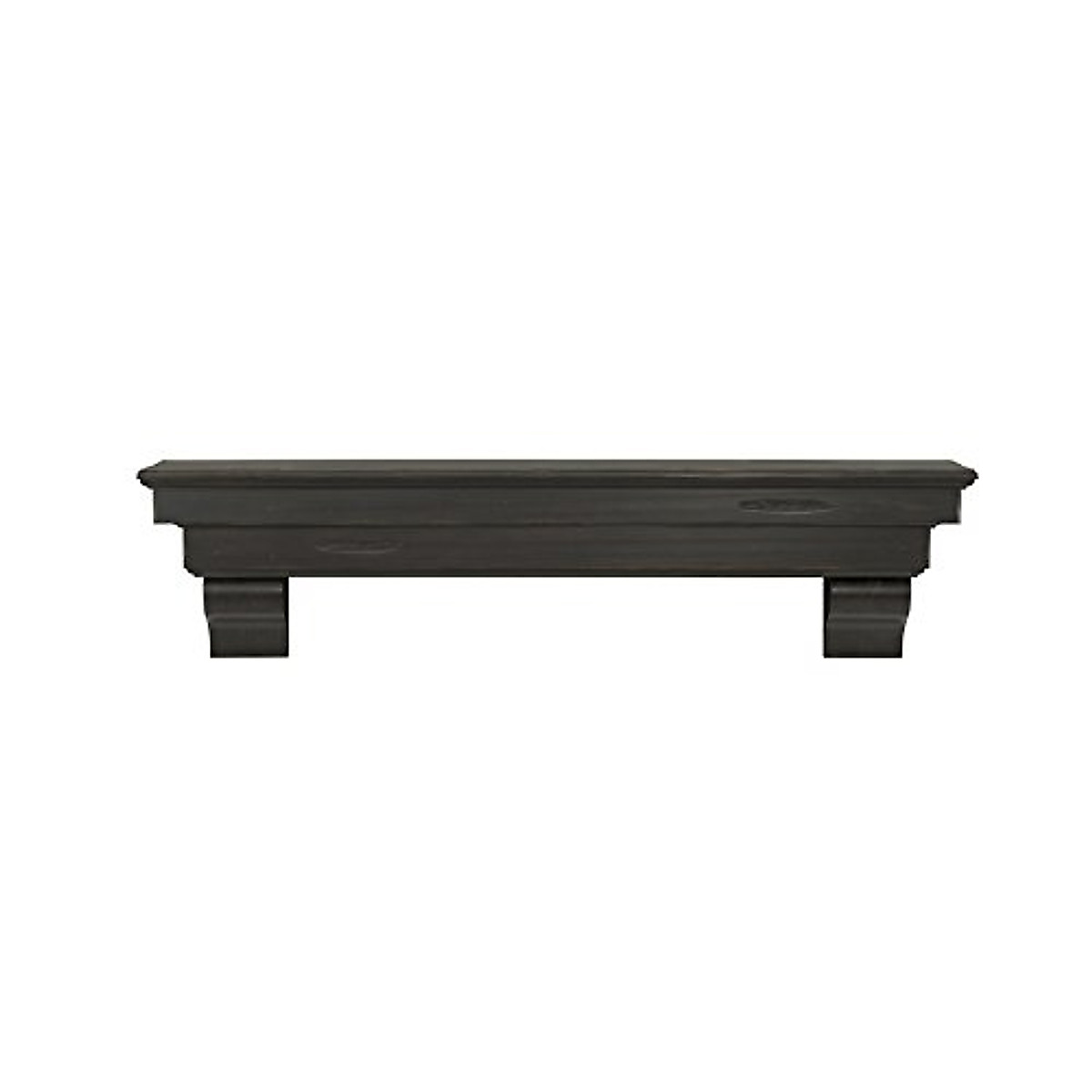 Pearl Mantels 497-60-20 Celeste Mantel Shelf, 60", Espresso Finish