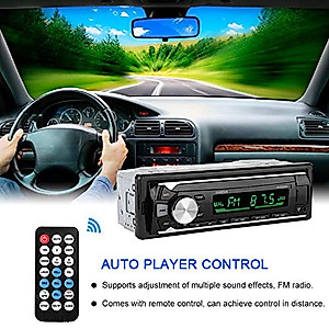 Auto Player Control,12V Card U Disk Bluetooth Car MP3 Player FM Radio Stereo Remote Control Autoradio Video