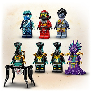 LEGO 71755 NINJAGO Temple of The Endless Sea Building Toy, Underwater Playset with Ninja Kai Minifigure, Gifts for 9 Plus Year Old Boys & Girls