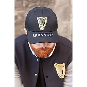 Guinness Harp Baseball Cap Black