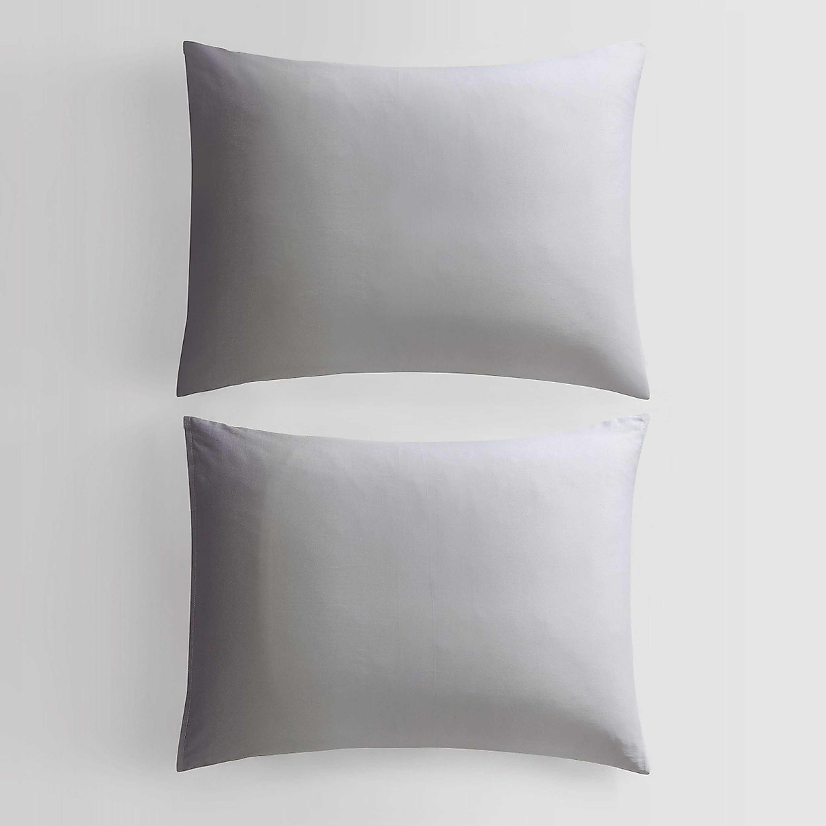 Calvin Klein - Queen Duvet Cover Set, Super Soft Cotton Bedding Set with Matching Shams, Cozy Home Decor, Oeko-Tex Certified (Atmosphere Ombre Grey, Queen)