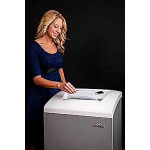Dahle 50464 Oil-Free Paper Shredder w/Jam Protection, SmartPower, German Engineered, 24 Sheet Max, Security Level P-4, 3-5 Users