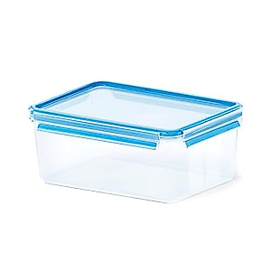 Emsa Clip and Close Storage Container, Rectangular, 125.1 Ounces