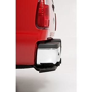 AMP Research 75303-01A BedStep Retractable Bumper Step for 1999-2016 Ford F-250/F-350/F-450 , Black