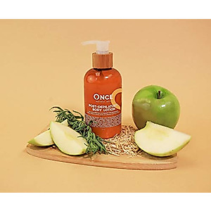 Post Depilatory Body Lotion - Once Natural Wax - All Natural ingredients - Ideal to apply over the skin after waxing