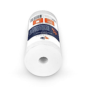 Aquaboon 20-Pack of 5 Micron 10" x 4.5" Sediment Water Filter Replacement Cartridge | Whole House Sediment Filtration | Compatible with W15-PR, HD-950, WFHD13001B, GXWH35F, GXWH30C