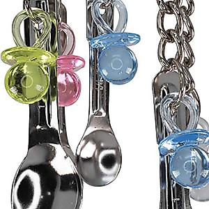Bonka Bird Toys 2001 Spoon Clacker Durable Stainless Steel Pull Parrot Parrotlet Quaker Cockatiel
