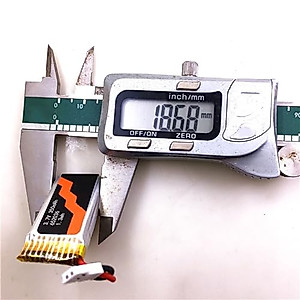 WAYRICH RC Helicopter Battery, for C119 Helicopter RC Lipo Battery 3.7V 350mAh Replacement for C119 RC Helicopter Accessories (Color : 1pcs)