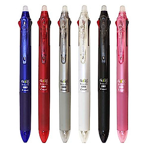 PILOT Erasable Ballpoint Pen, Pearl White, 0.5mm (LKFBS60EF-PW)