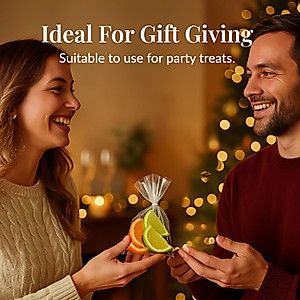 Prestee 200 Pack Clear Plastic Cellophane Bags Goodie Bags 6X10 With 4inches Twist Ties Candy Bags Cookie Bags Treat Bags Clear Gift Bags Cellophane Treat Bags 6x10 Inch (Pack of 200)