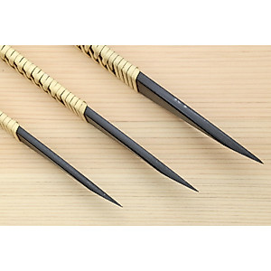 Yoshihiro High Carbon White Steel #1 Kiridashi Knife Made in Japan Chef Tools (Width:18mm)