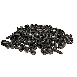 RackGold M6 Rack Screws 100 Pack - USA Made